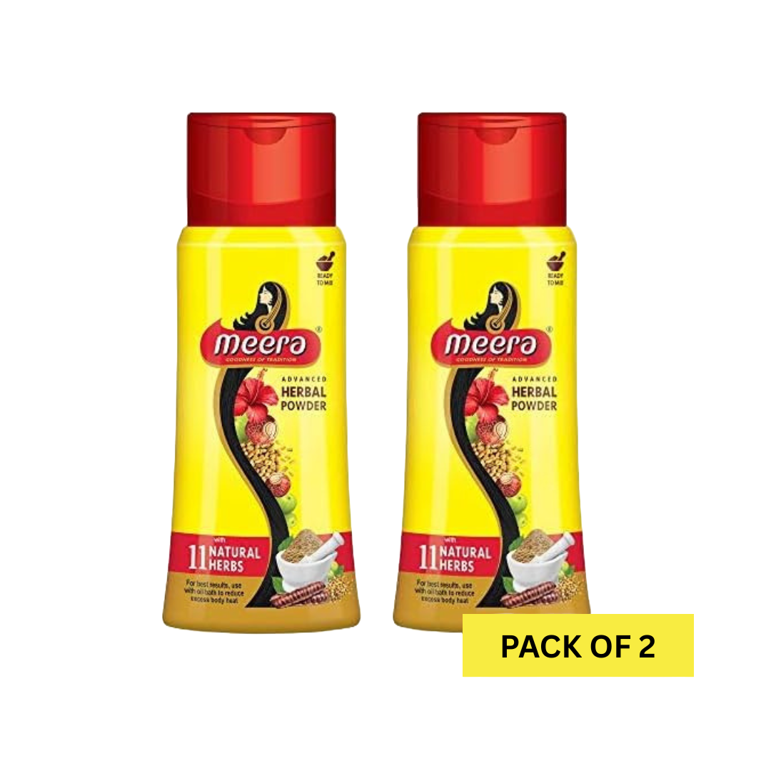 Meera Herbal Powder |11 Natural Herbs - 150gm | Buy Now — Cavinkart
