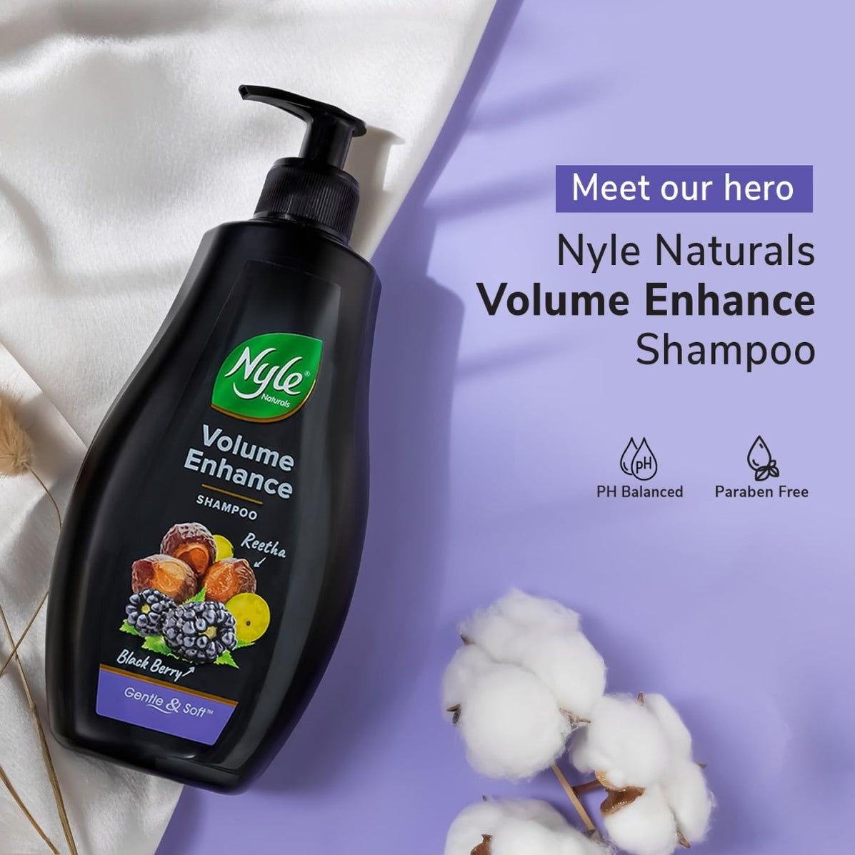Nyle Naturals Volume Enhance Shampoo - 800ml | Buy Now — Cavinkart