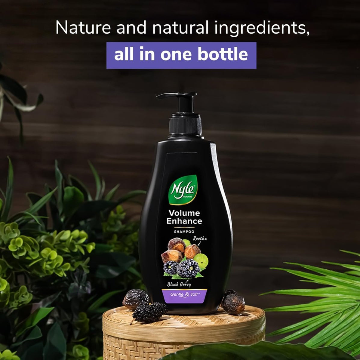 Nyle Naturals Volume Enhance Shampoo - 800ml | Buy Now — Cavinkart