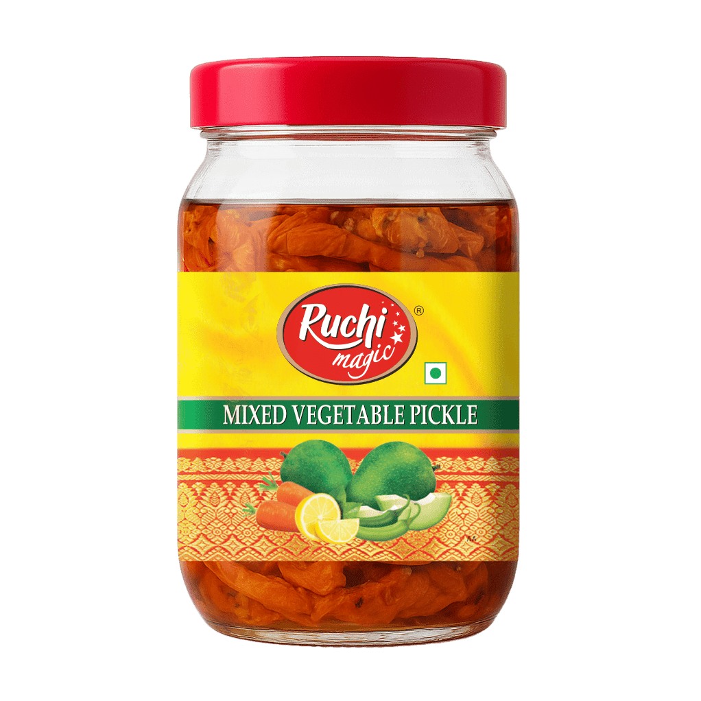 Ruchi Magic Mixed Vegetable Pickle | 1 Kg | Buy Now — Cavinkart