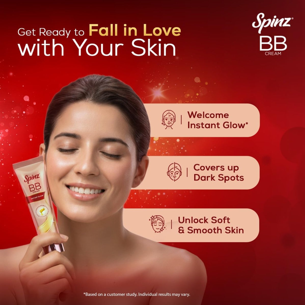 Spinz BB Pro Brightening & Beauty Face Cream (Beige 01), 29g — Cavinkart