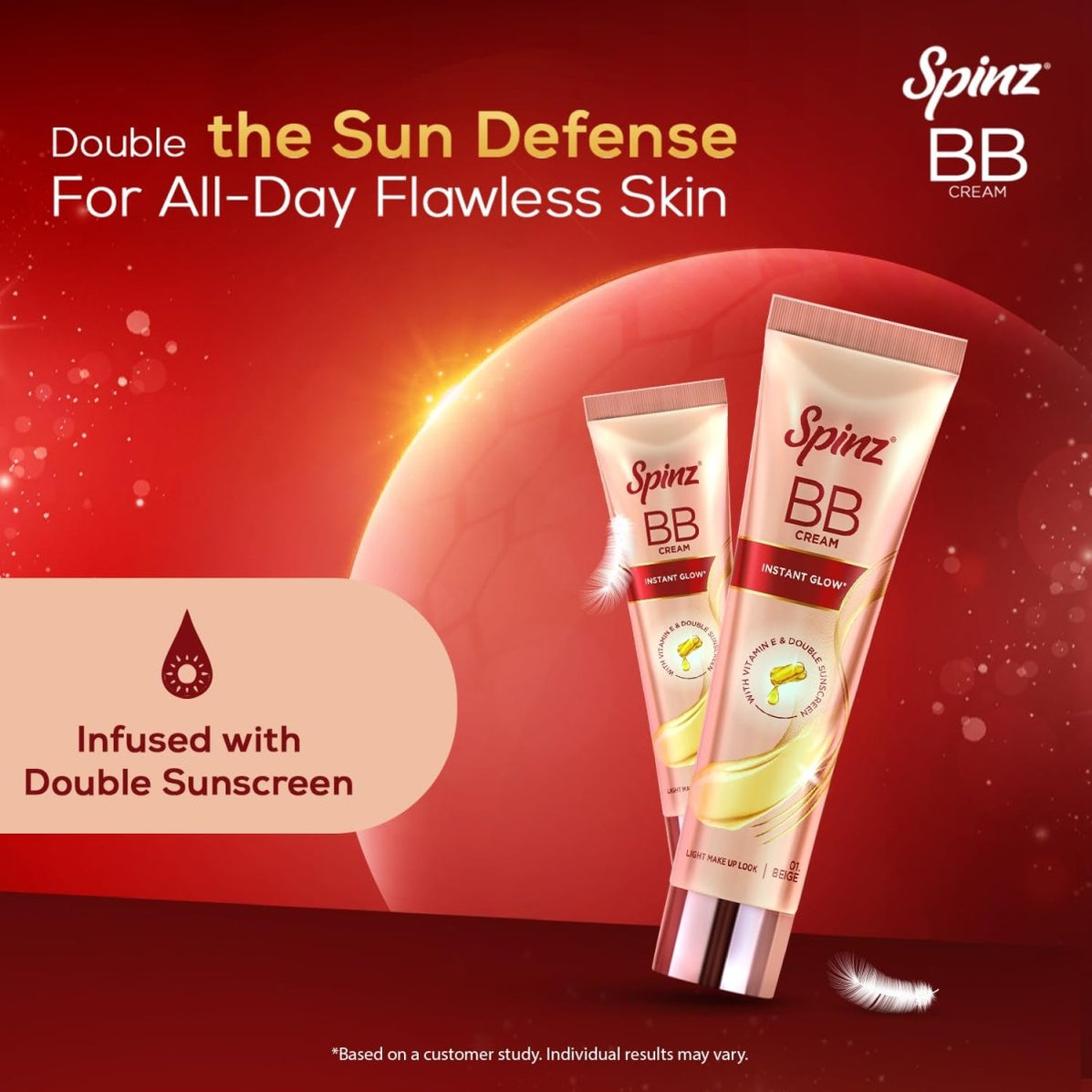 Spinz BB Pro Brightening & Beauty Face Cream (Beige 01), 29g — Cavinkart