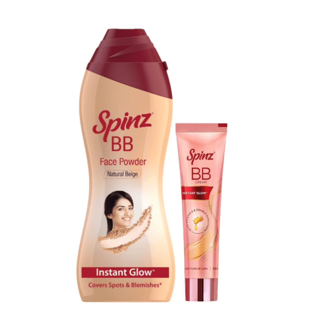 Spinz Combo: Face Powder + BB Cream | Buy Now — Cavinkart